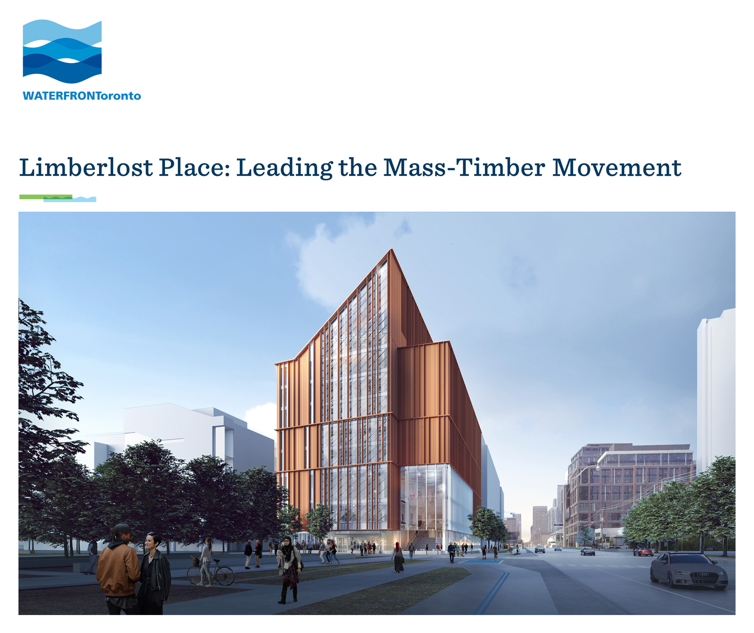 Waterfront TO - Limberlost Place and the Mass-Timber Movement ...