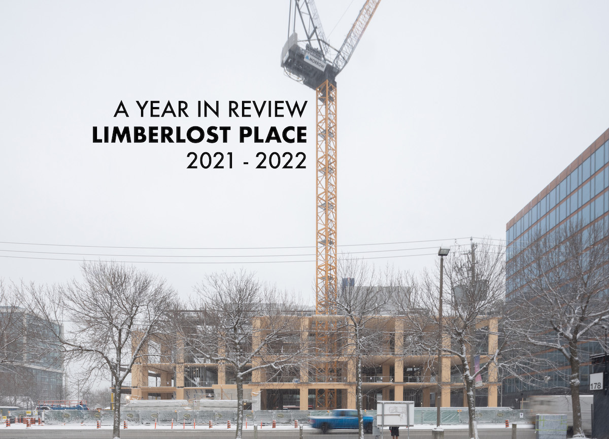 Limberlost Place Construction 2021 - 2022 - Moriyama Teshima Architects
