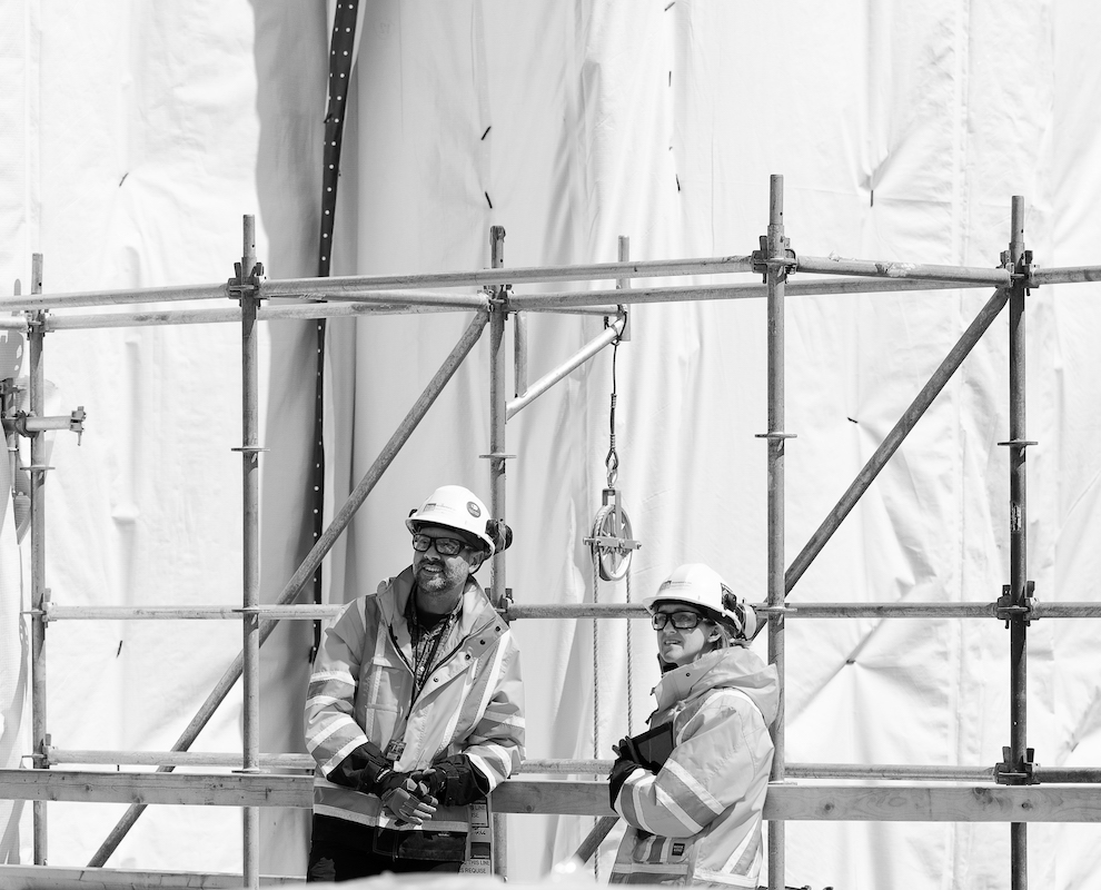 West Memorial Building Rehabilitation Construction Photos - Moriyama ...