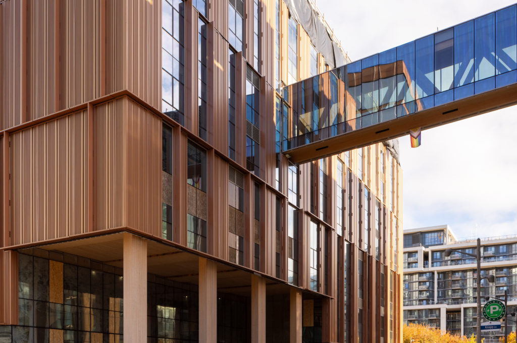 Limberlost Place Bridge Featured by Archinect - Moriyama Teshima Architects